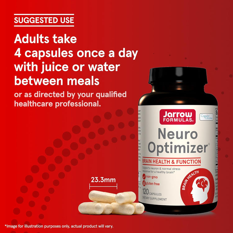 Neuro Optimizer 120 capsule | Jarrow Formulas – Protein4Life